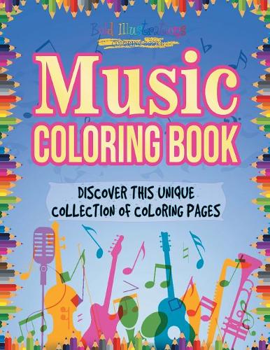 Music Coloring Book! Discover This Unique Collection Of Coloring Pages ...