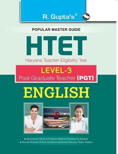HTET (PGT) Post Graduate Teacher (Level3) English Exam Guide by Rph ...