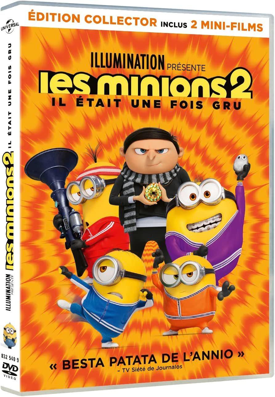 Minions 2: Il Etait Une Fois Gru (Region 2 DVD) (Minions 2 : Rise of ...